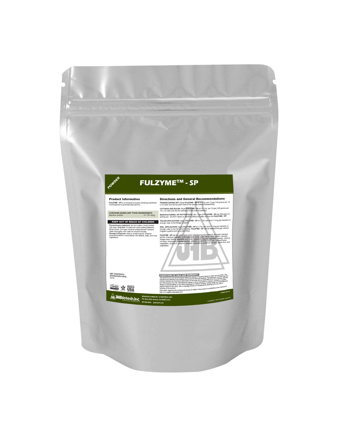 Fulzyme™ SP - Biostimulant - Beneficial Bacteria– Sound Horticulture
