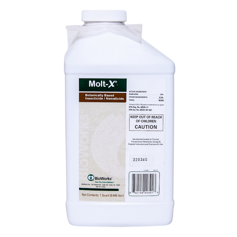 Molt-X® - Botanical Insecticide– Sound Horticulture