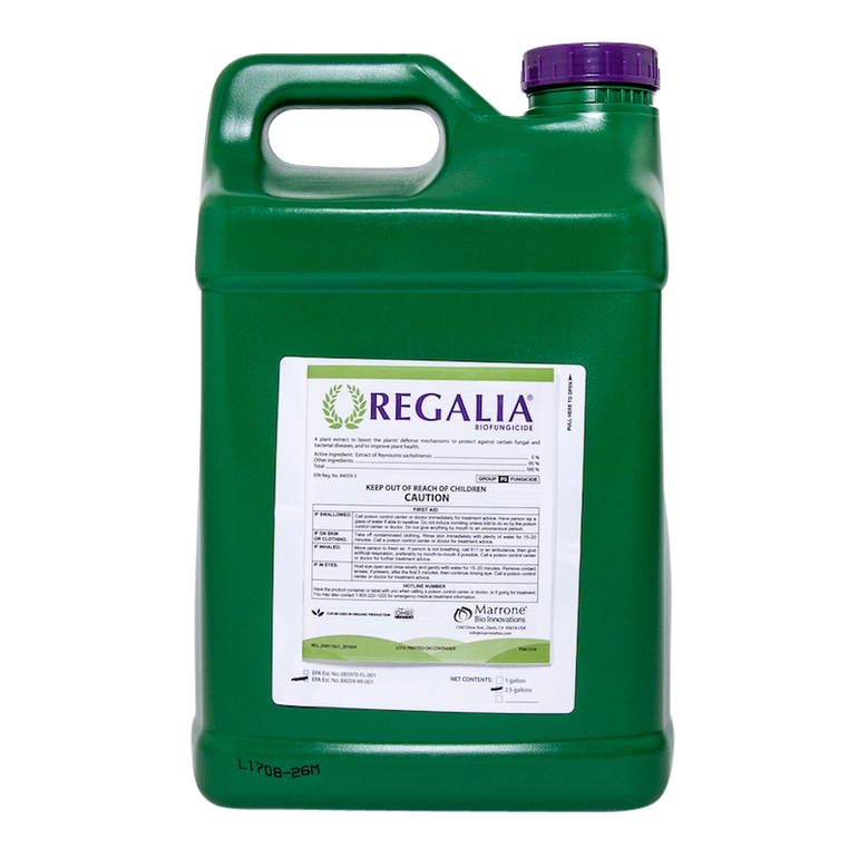 Regalia® - Biostimulant and Disease suppression - OMRI certified– Sound ...