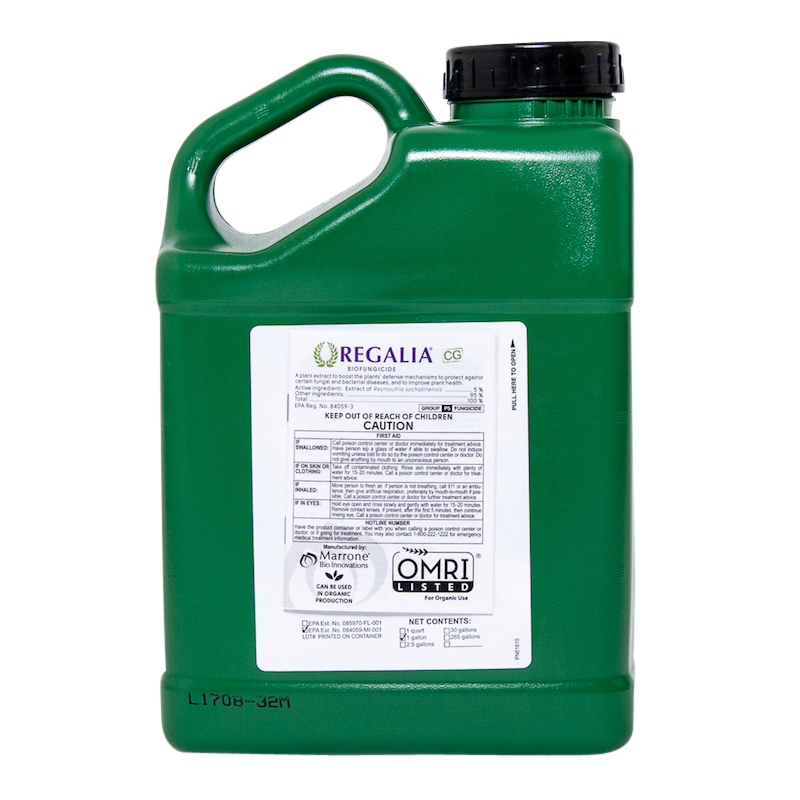 Regalia® - Biostimulant and Disease suppression - OMRI certified– Sound ...